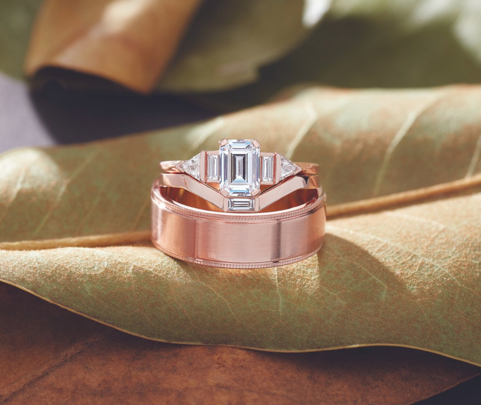 Emerald Diamond Engagement Ring | Anchor Boutique